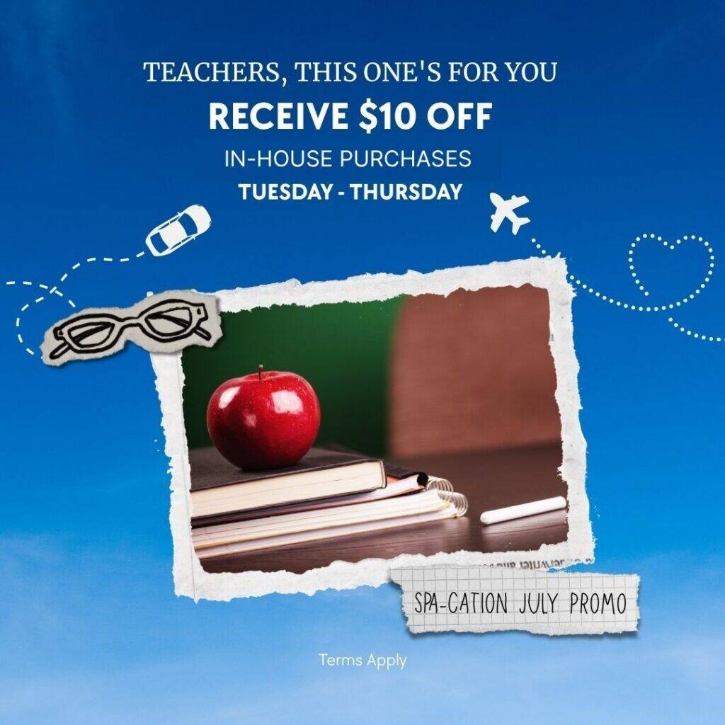 Summer Recharge for Teachers • SoJo Spa Club
